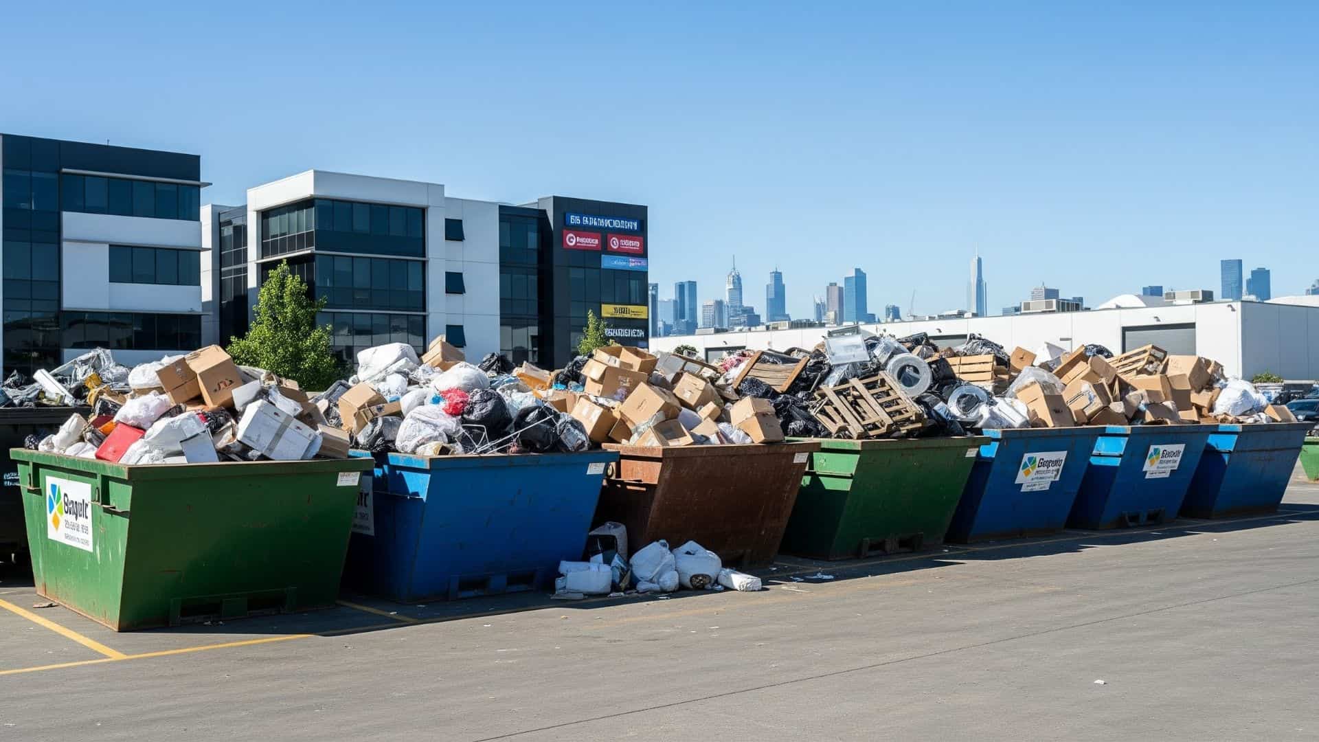 Using Skip Bins for Business Waste in Melbourne - Evoro